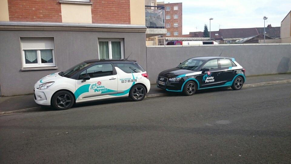 Les voitures de notre auto-école en images à Bruay-la-Buissière