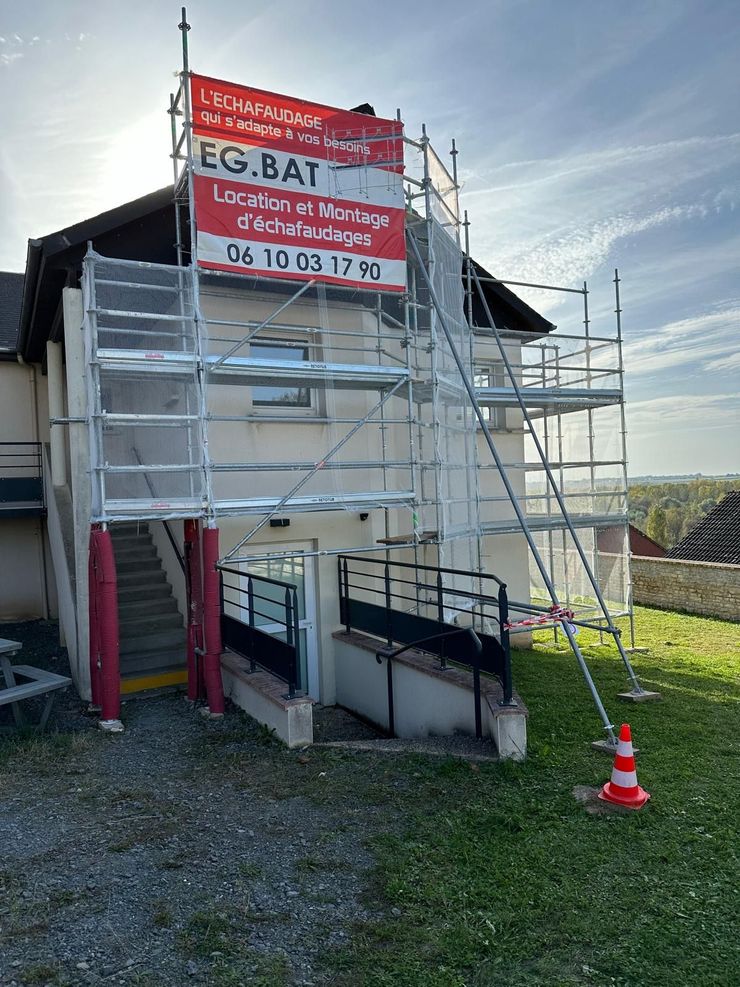 Entreprise d'échafaudage, location et montage à Caen : EG.BAT