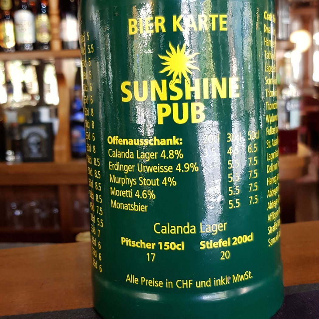 Sunshine Pub - Fotogalerie - Chur