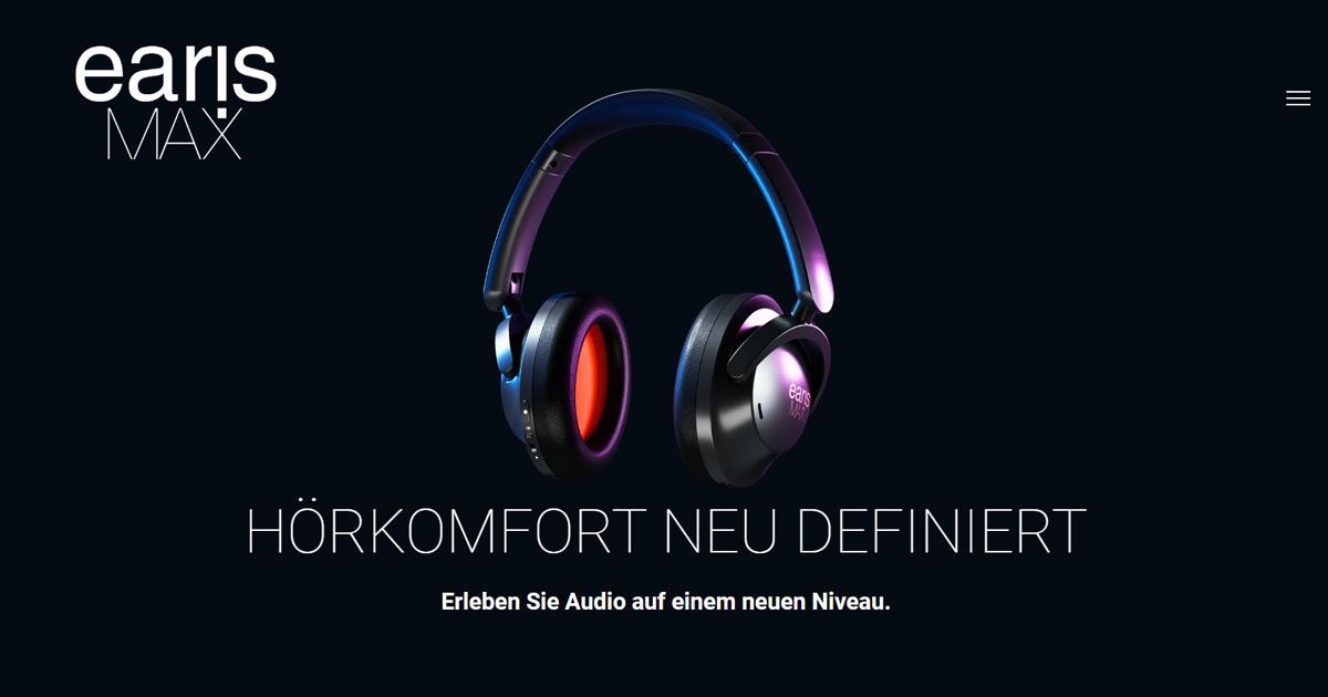 earisMAX – Das smarte Hörsystem für Zuhause & unterwegs