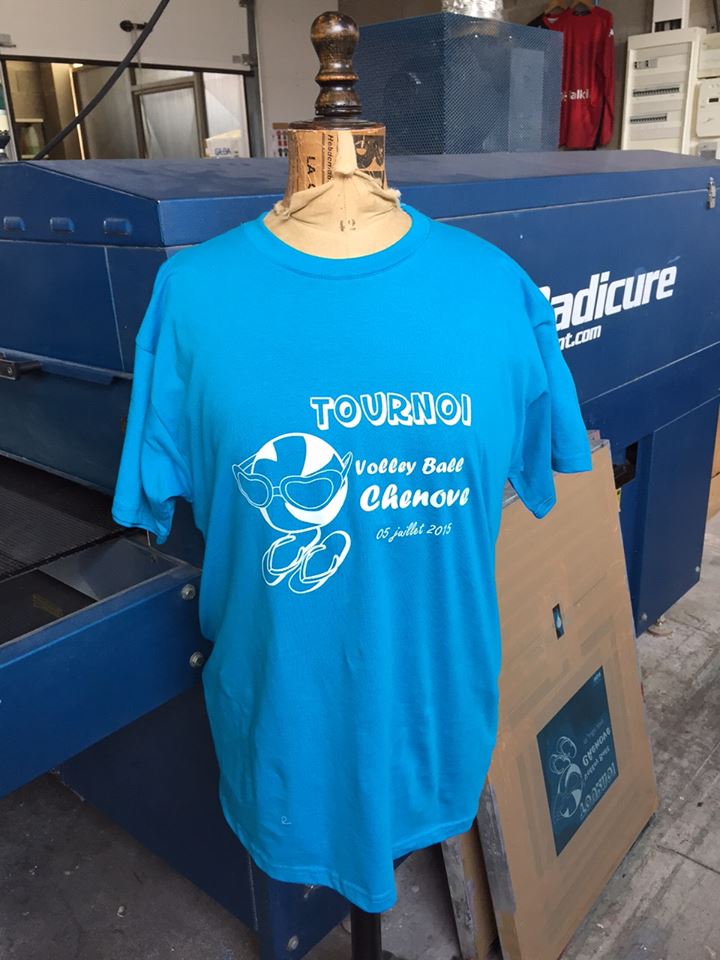 Impression textile, sérigraphie polo, flocage tee shirt à Dijon