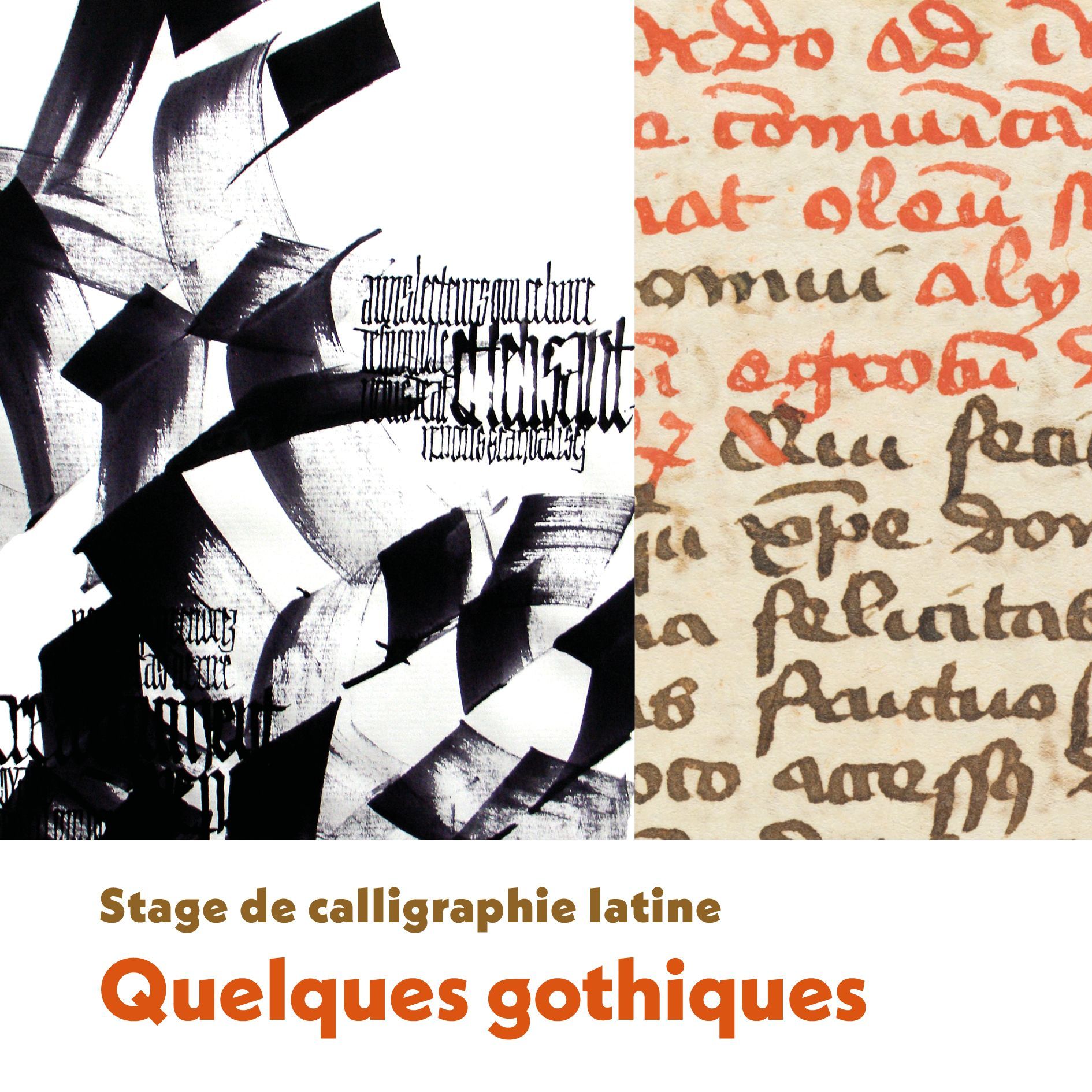 Découvrez le calendrier des stages de calligraphie à Paris