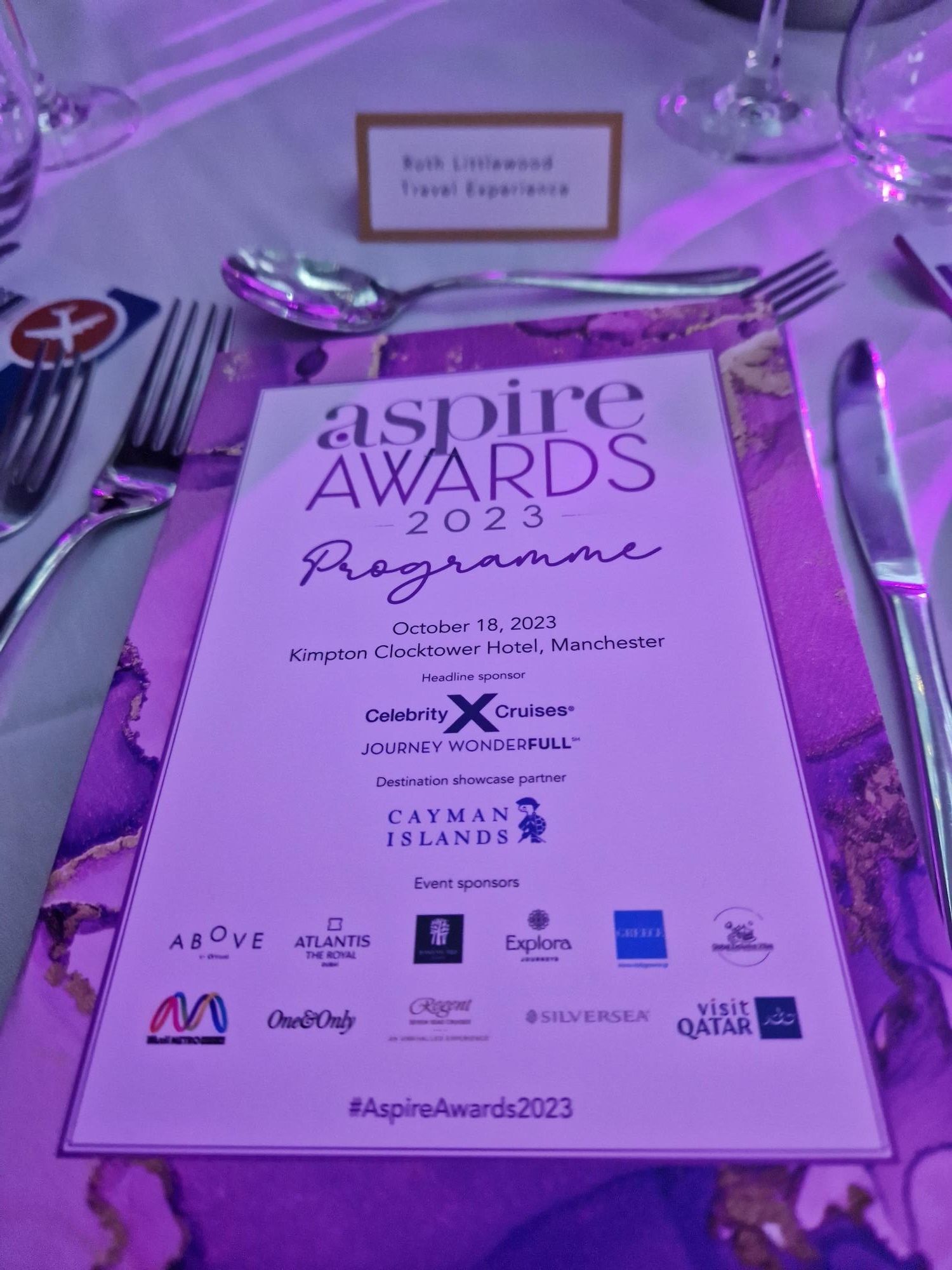 Aspire Annual Awards Dinner 2023