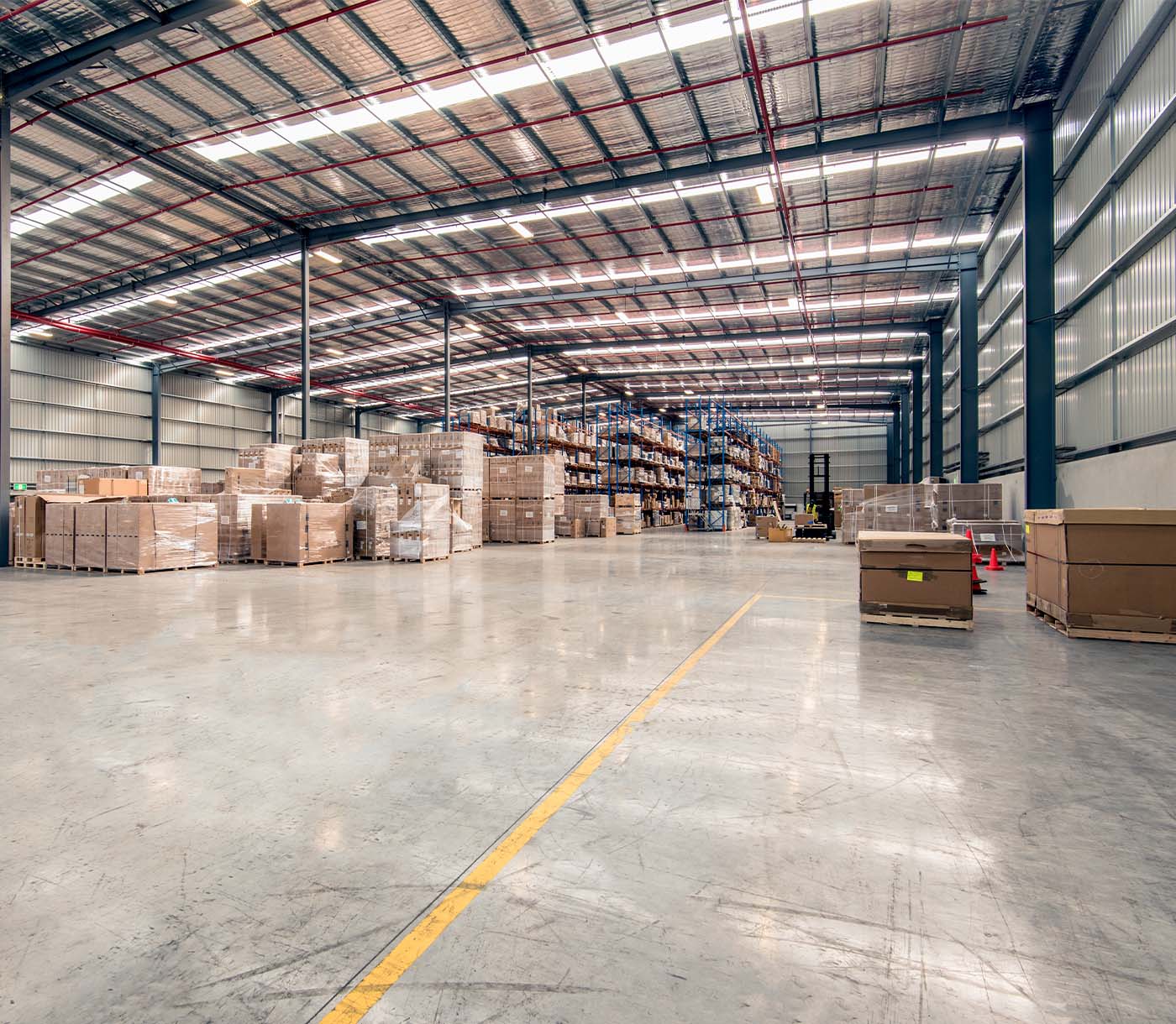 Entrepôt de stockage industriel de marchandises à Étampes