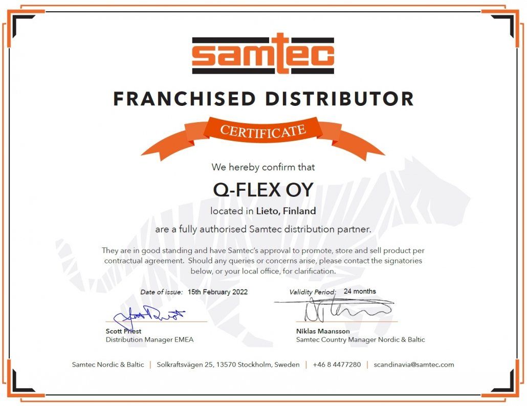 Q-FLEX & SAMTEC