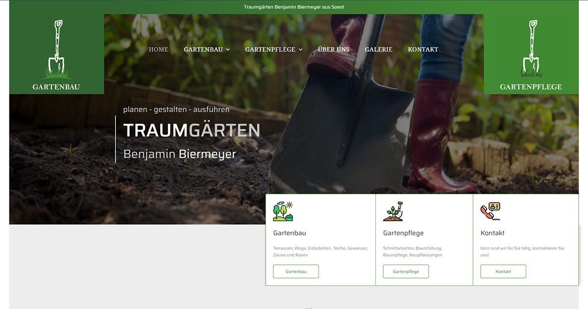 Traumgärten Benjamin Biermeyer Soest | Gartenbau