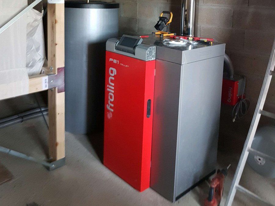 Installation de chauffage au bois et poêle à granulés à Chartres