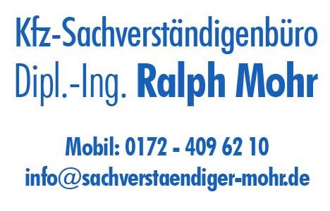 Ralph Mohr Kfz - Sachverständiger | Kfz- Gutachter