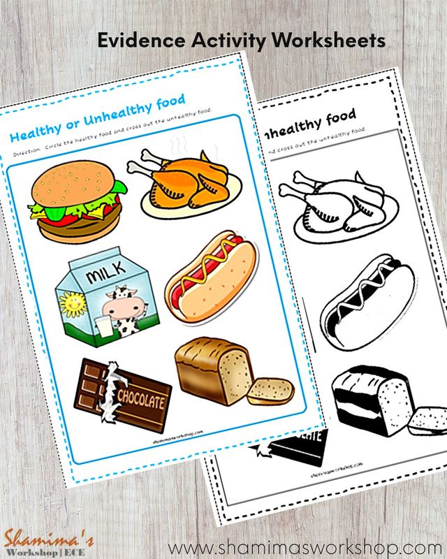Healthy And Unhealthy Food Activities For Kids - Infoupdate.org