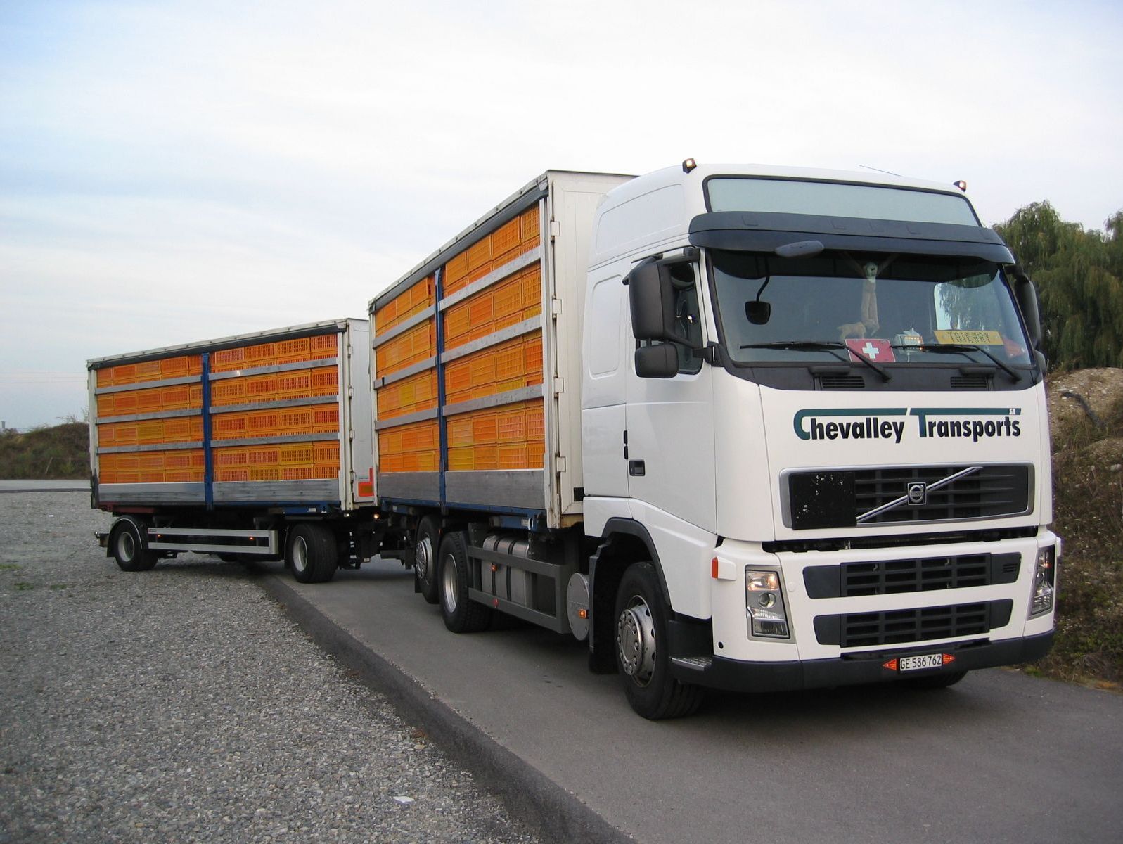 Transport routier à Bernex, GE | Chevalley Transports