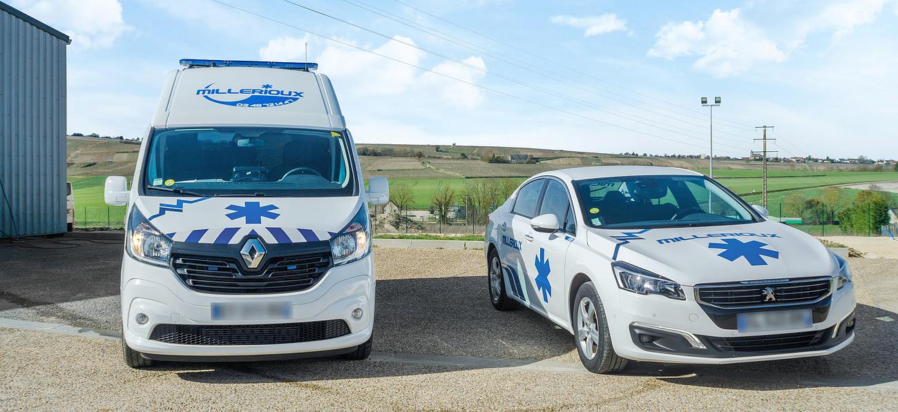 Ambulances Taxis VSL Millerioux à Sury-en-Vaux, tous déplacements