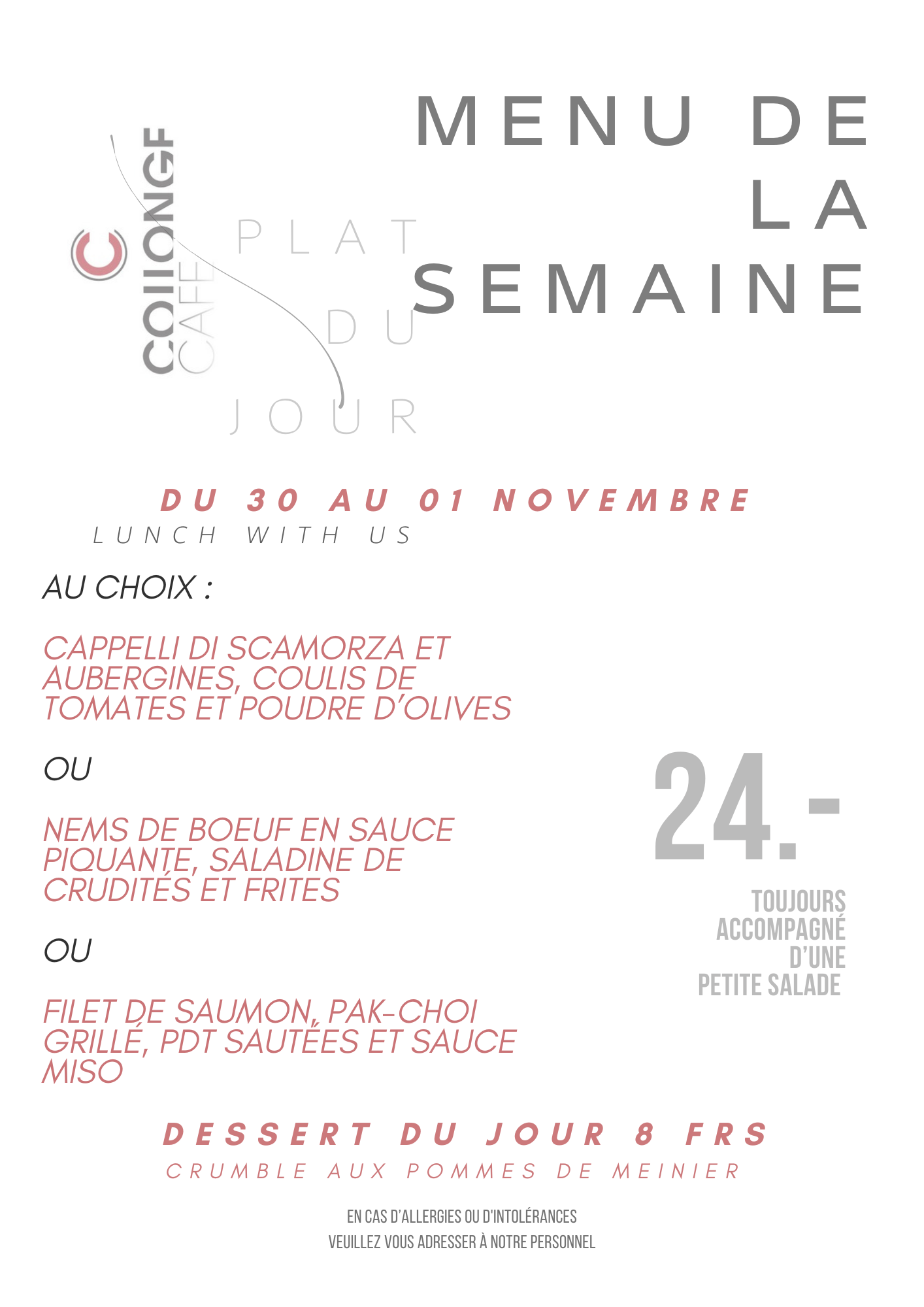 Le restaurant Collonge Café - Vins & cigares