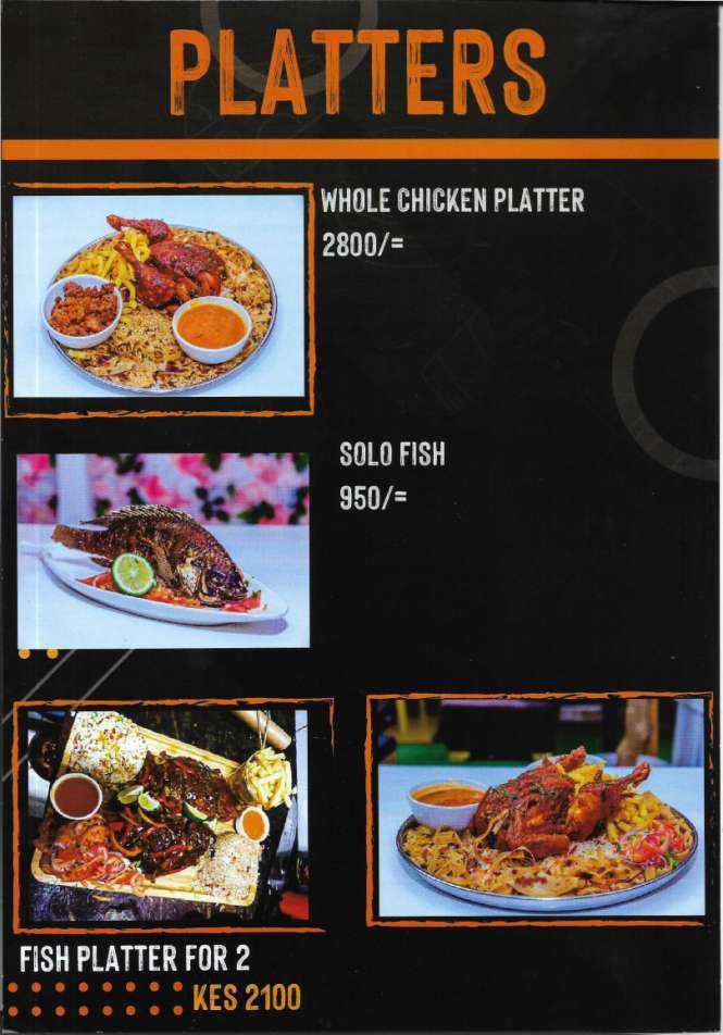 Menu of Grilled Meat Platters | Hash Grill and Catering