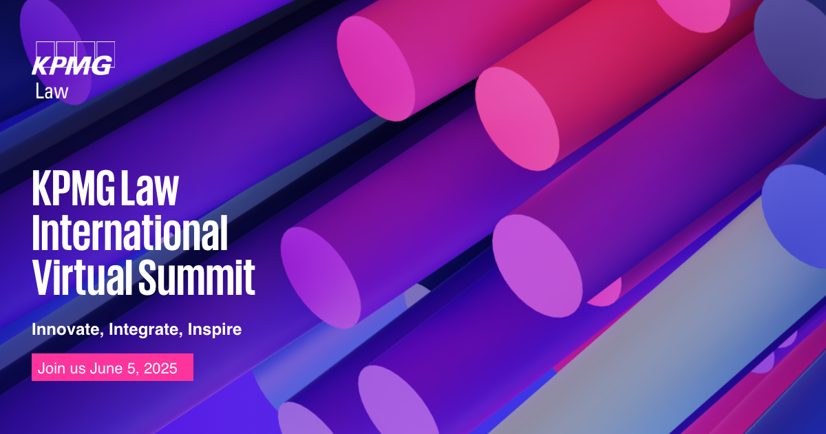 KPMG Law International virtual Summit