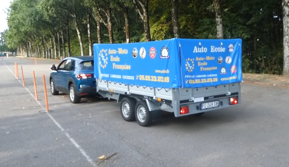Permis remorque , Formation permis BE et B96 (cours et conduite)