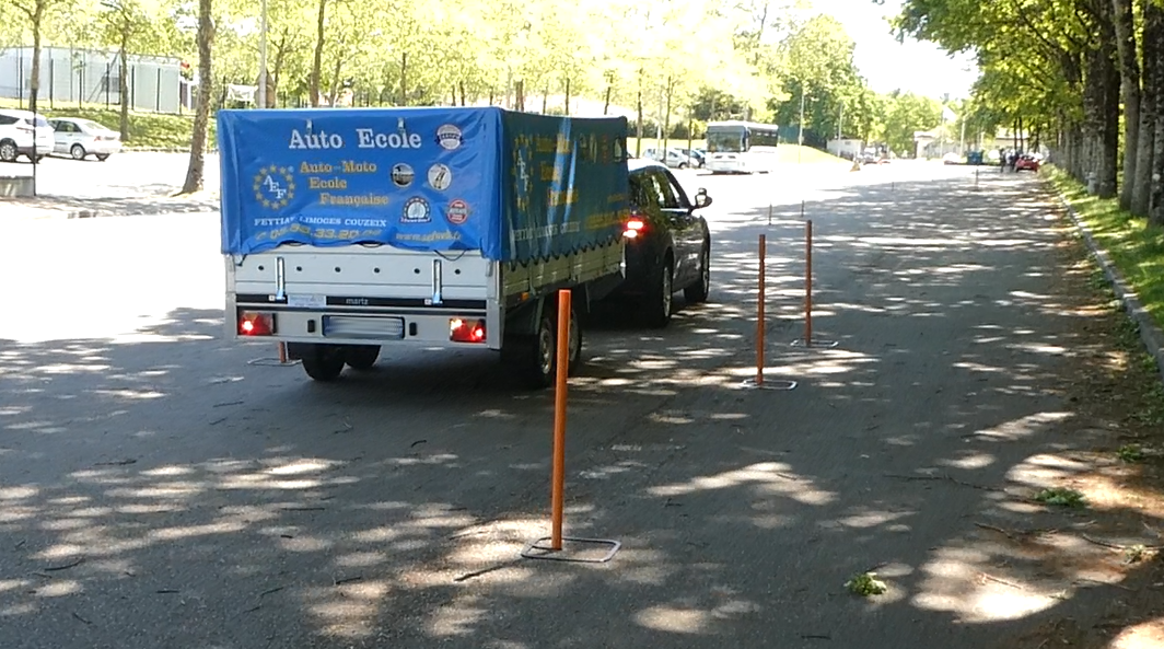 Permis remorque , Formation permis BE et B96 (cours et conduite)